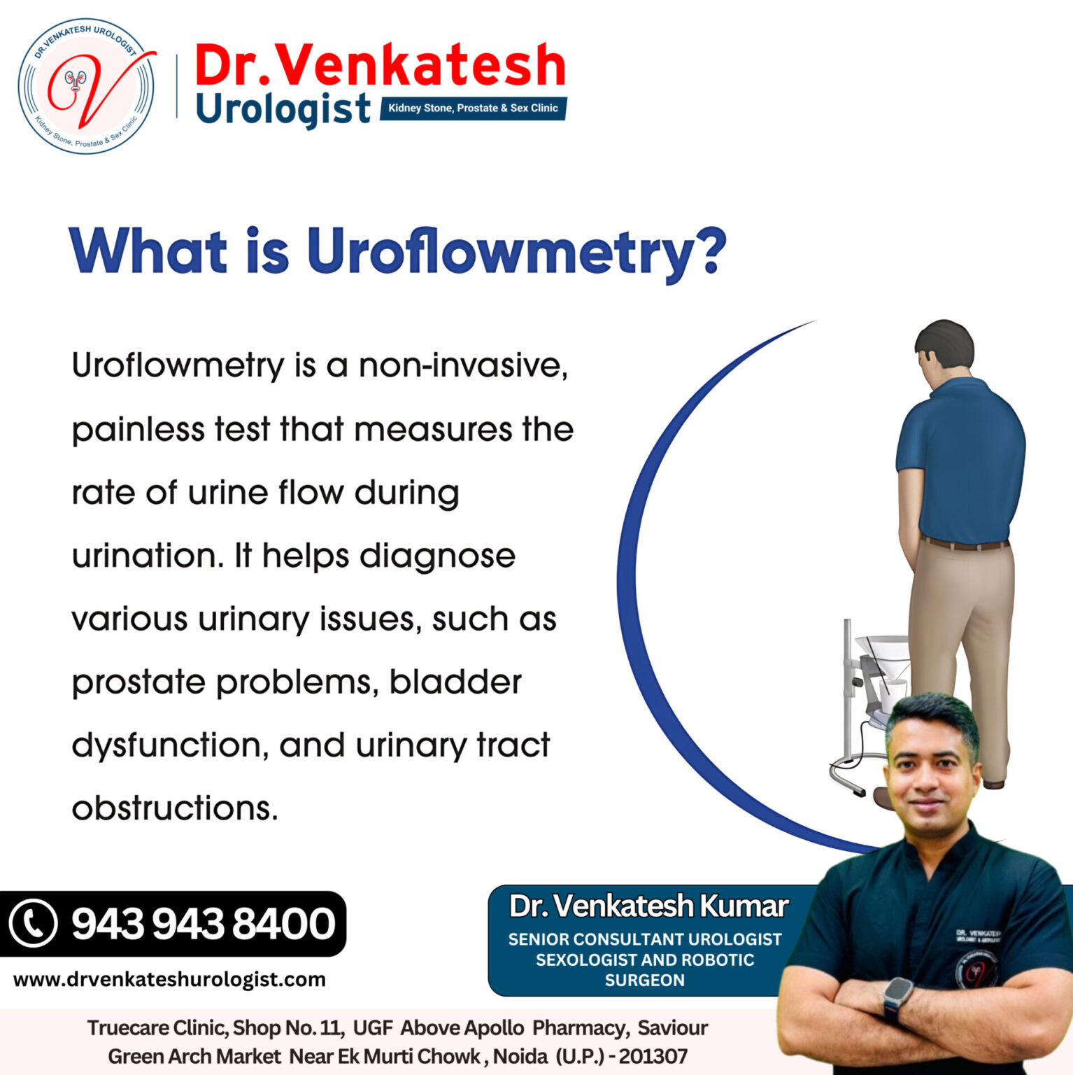 What is Uroflowmetry? Understanding the Urine Flow Test | Dr. Venkatesh ...